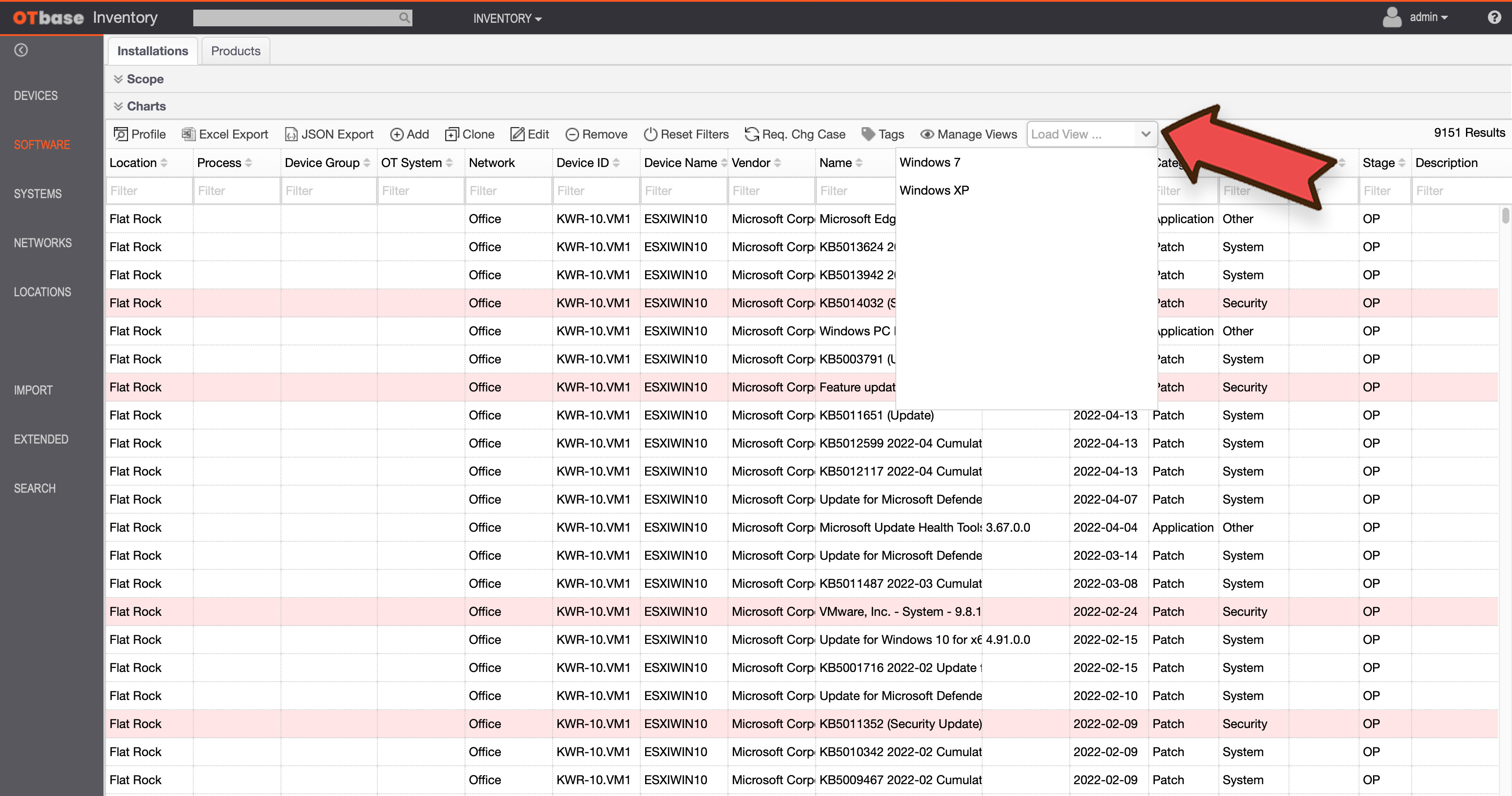 Software installations list – OTbase Help Center | Langner, Inc.